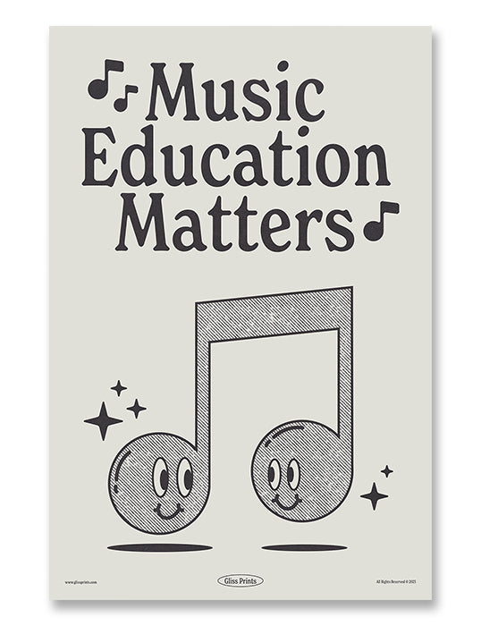 Music Education Posters – Gliss Prints
