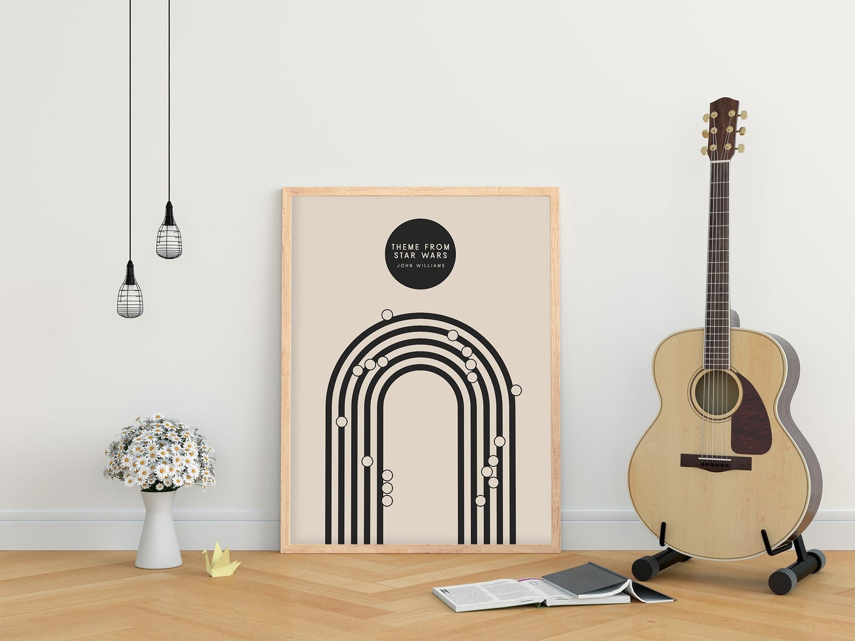 Custom Music Notation Print | Choose Your Song | Cream – Gliss Prints
